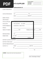 Form Permintaan Barang Gudang | PDF