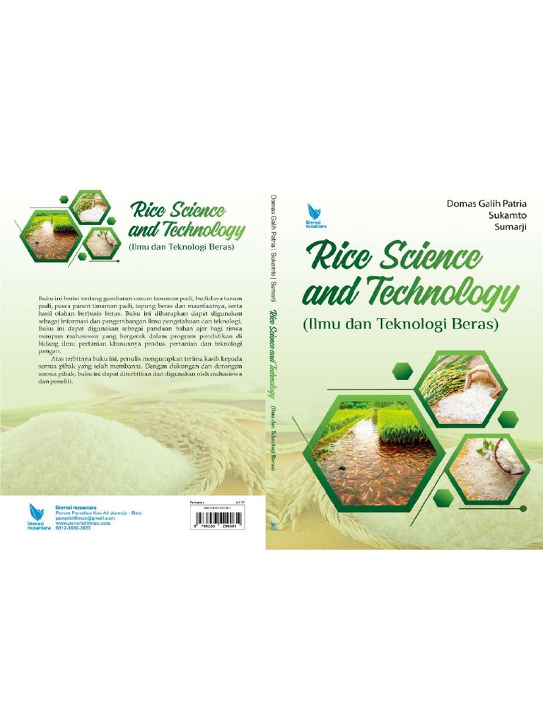 Rice Science and Technology | PDF