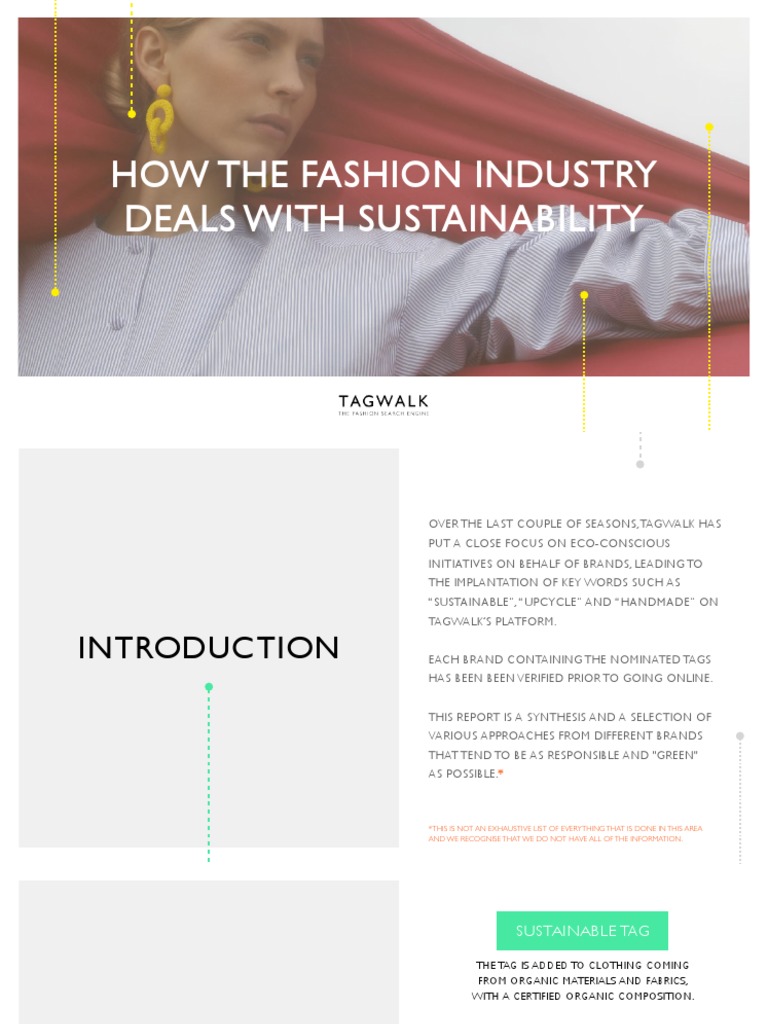 How The Fashion Industry Deals With Sustainability | PDF | Fashion ...