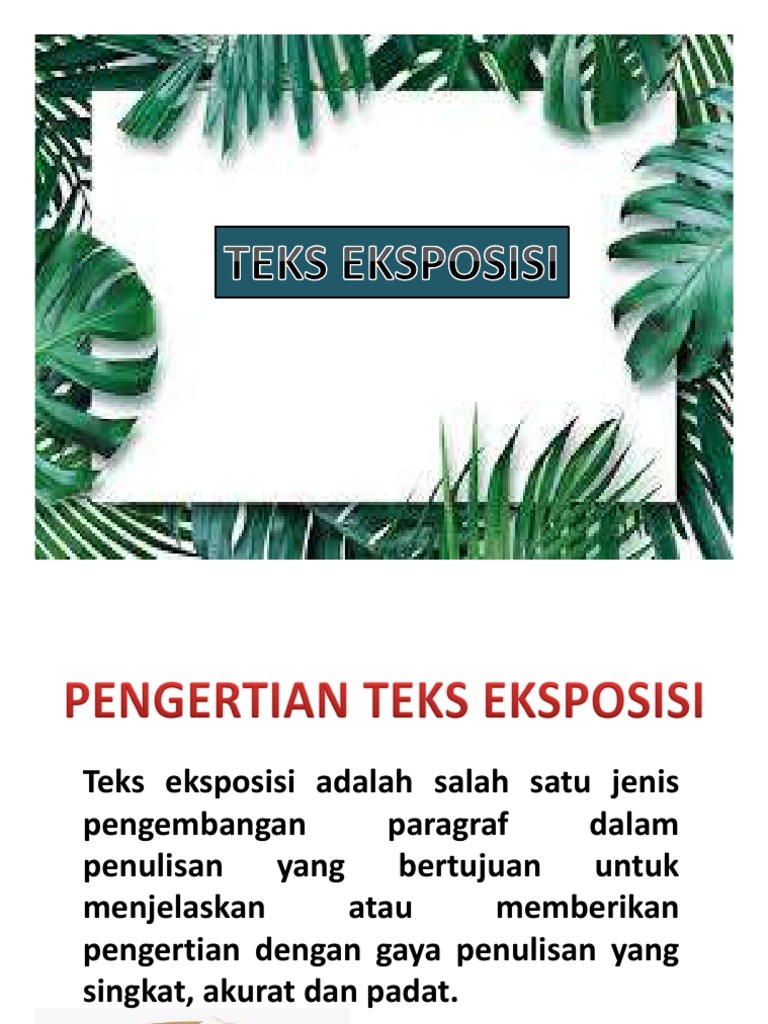 Teks Eksposisi 1 Pdf