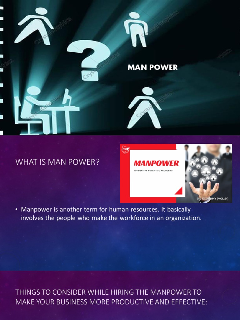 Manpower Presentation | PDF