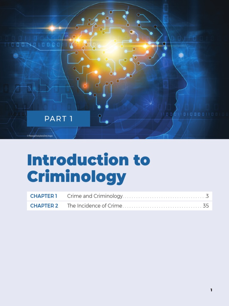 Introduction To Criminology: © Nevarpp/Istockphoto/Getty Images | PDF ...