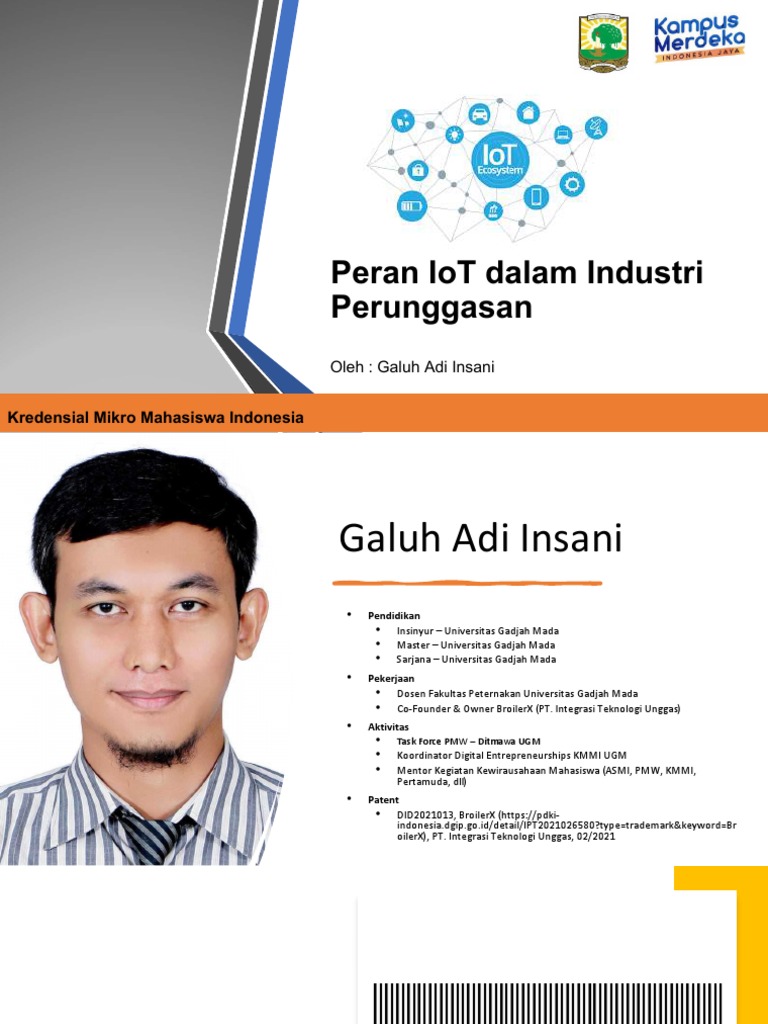Materi GAI - Peran IoT Dalam Industri Perunggasan - Compressed | PDF Materi GAI - Peran IoT Dalam Industri Perunggasan - Compressed | PDF