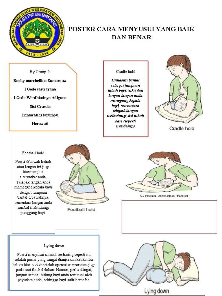 Poster Cara Menyusui Yang Baik Dan Benar | PDF