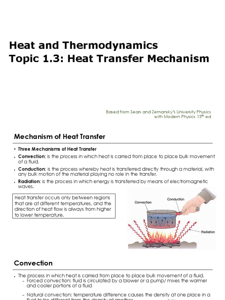 Heat Transfer Mechanisms Explained | PDF | Heat Transfer | Heat