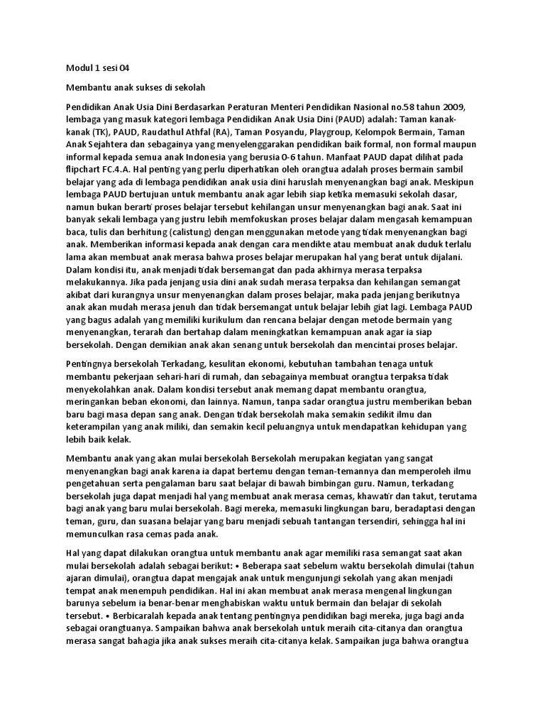 Modul 1 Sesi 4 | PDF