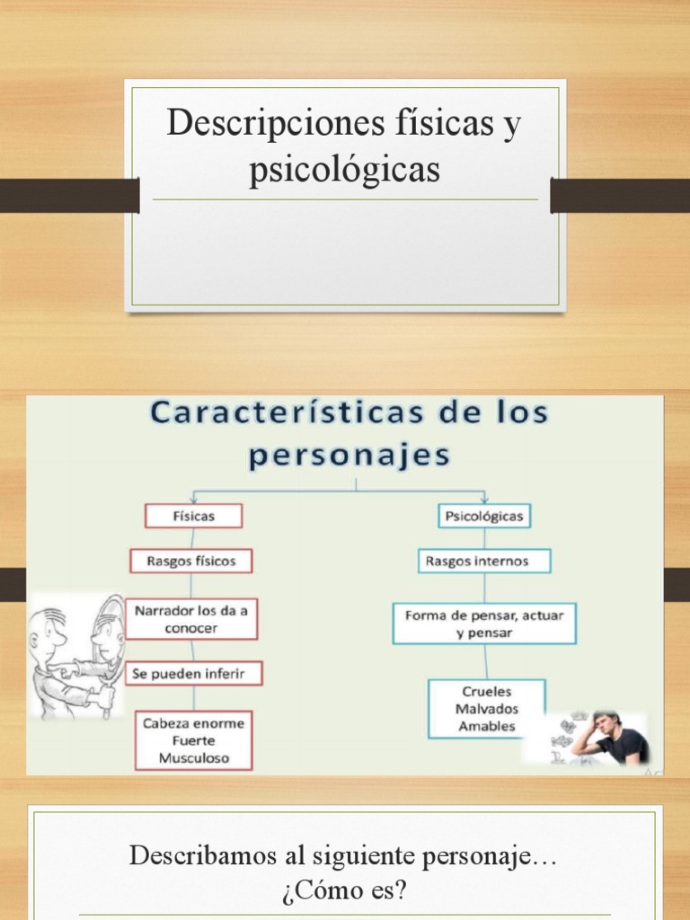 Descripciones Físicas y Psicológicas | PDF