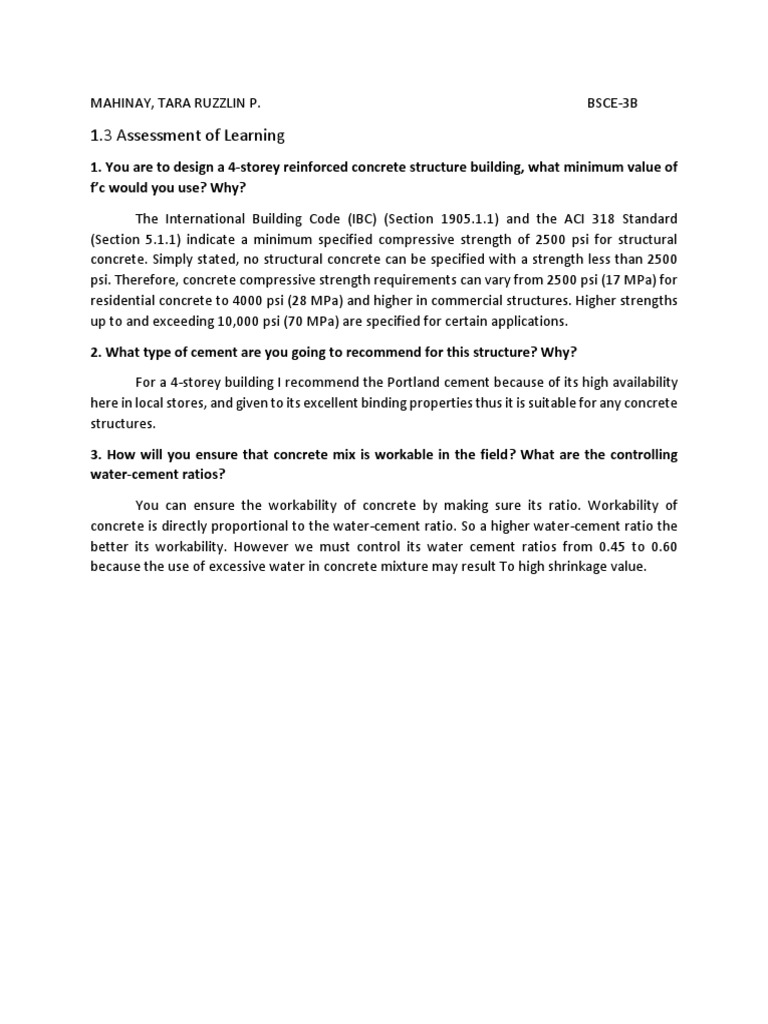 1.3 Assessment of Learning | PDF