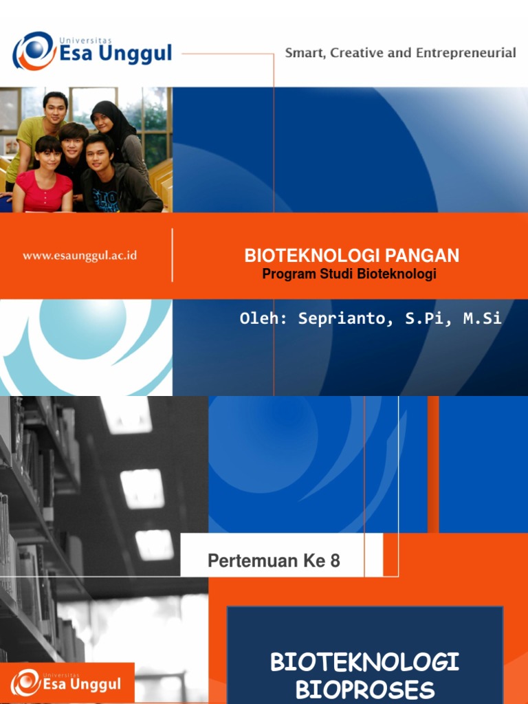 Bioproses dan Bioreaktor dalam Bioteknologi | PDF