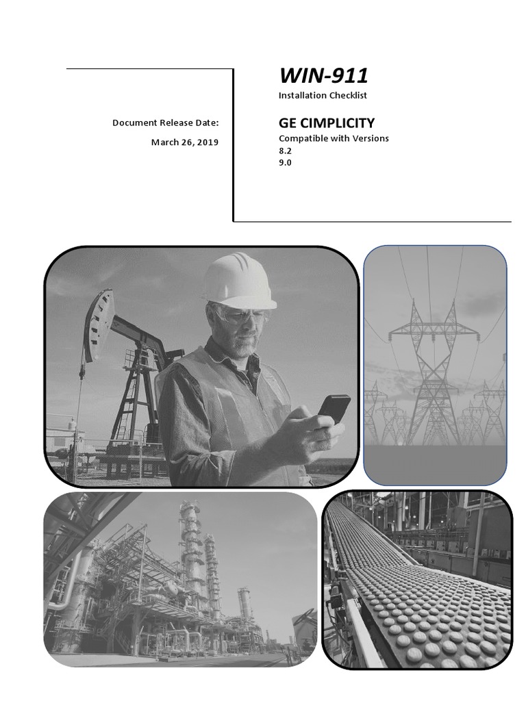 Ge Cimplicity: Installation Checklist Document Release Date: March 26, 2019 | PDF | Session ...