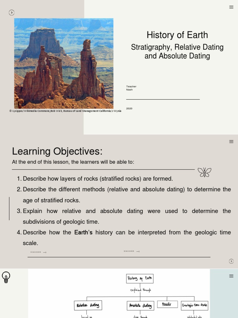 L5S12. History of Earth | PDF | Stratigraphy | Rock (Geology)