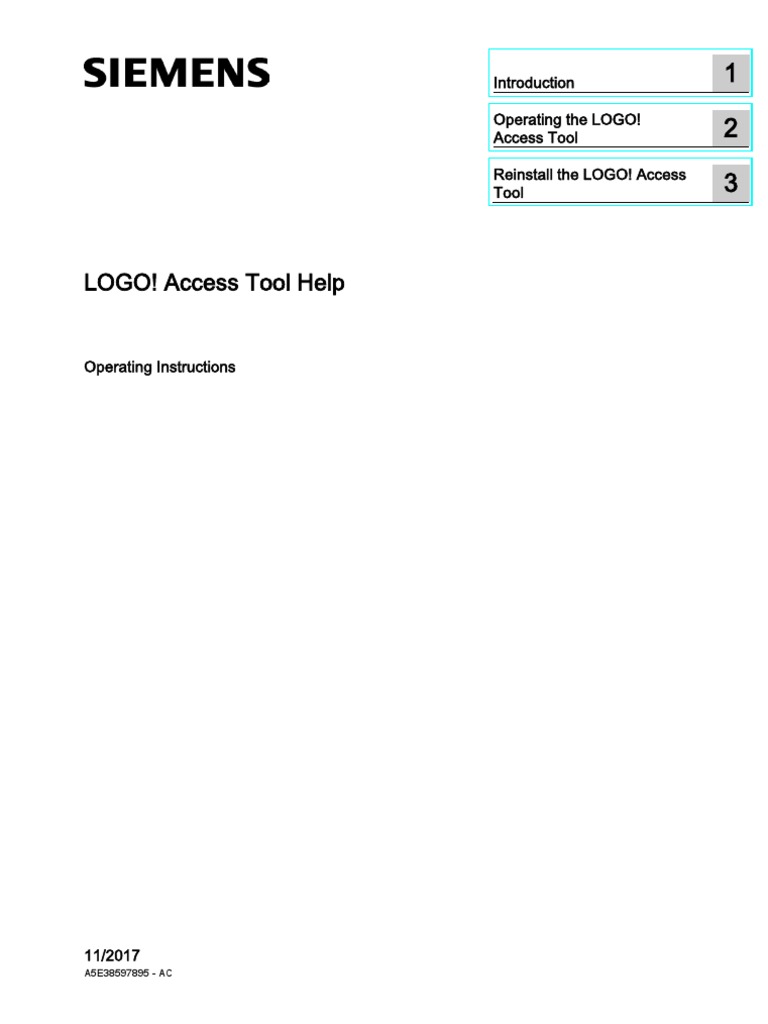 LOGO! Access Tool Help - en - US | PDF | Microsoft Excel | Computer File