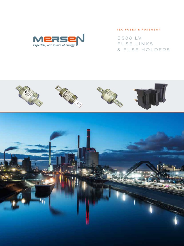 Brochure - BS88 - Low Voltage Fuses and Fuse Holders | PDF | Fuse ...