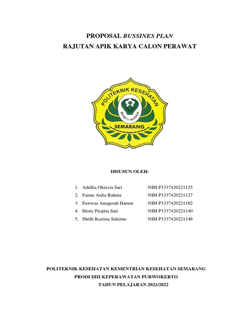 Bussines Plan - 1C | PDF | Bisnis | Seni