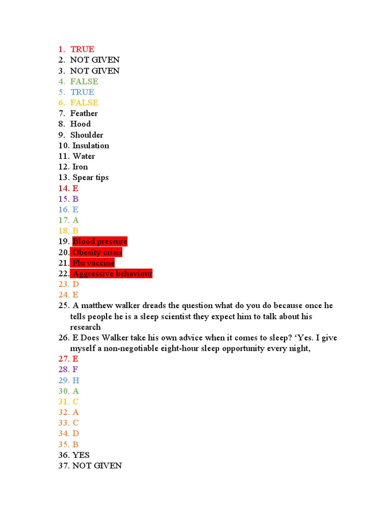 HW Test 21 Reading | PDF