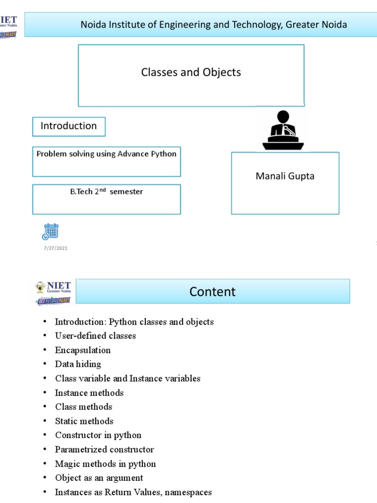 Python Unit 1 Pdf Programming Constructor Object Oriented Programming 9268