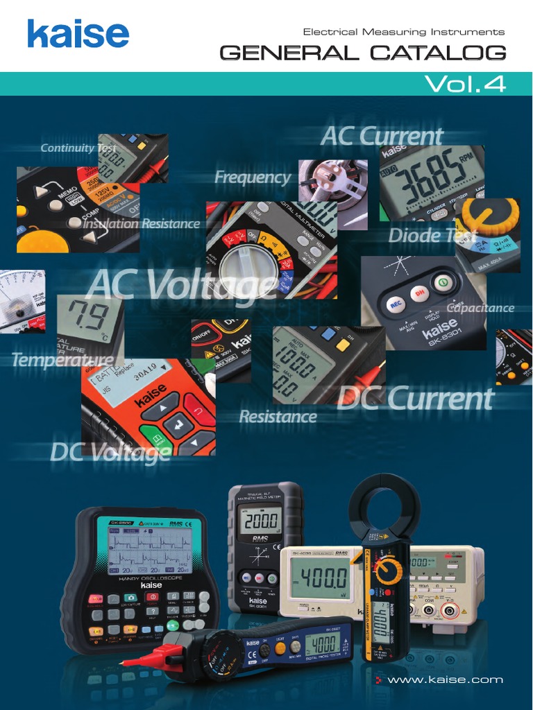 Electrical Testers Catalog | PDF | Voltage | Ac Power Plugs And Sockets