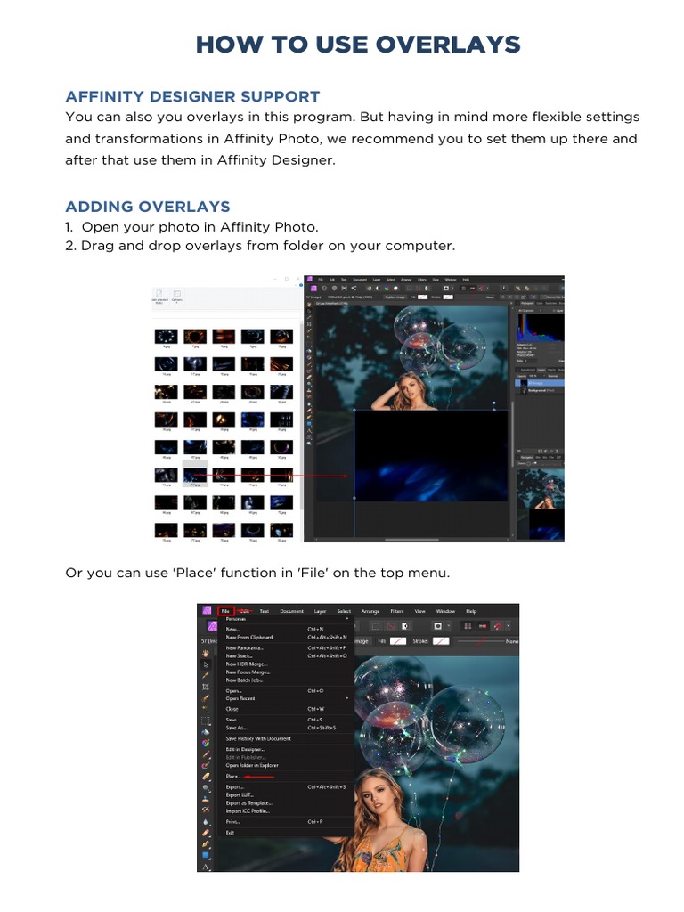 How To Use Overlays | PDF | Optics | Image Processing