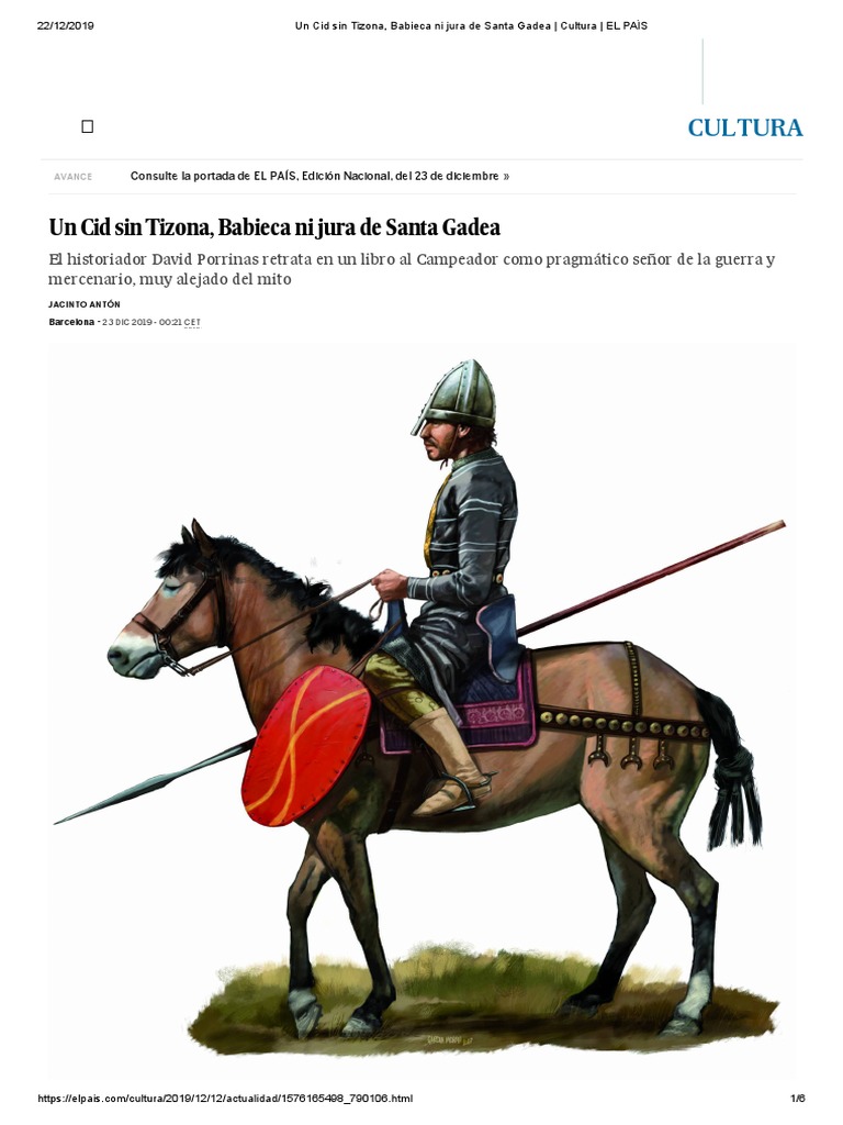 Un Cid Sin Tizona, Babieca Ni Jura de Santa Gadea | PDF | Historia