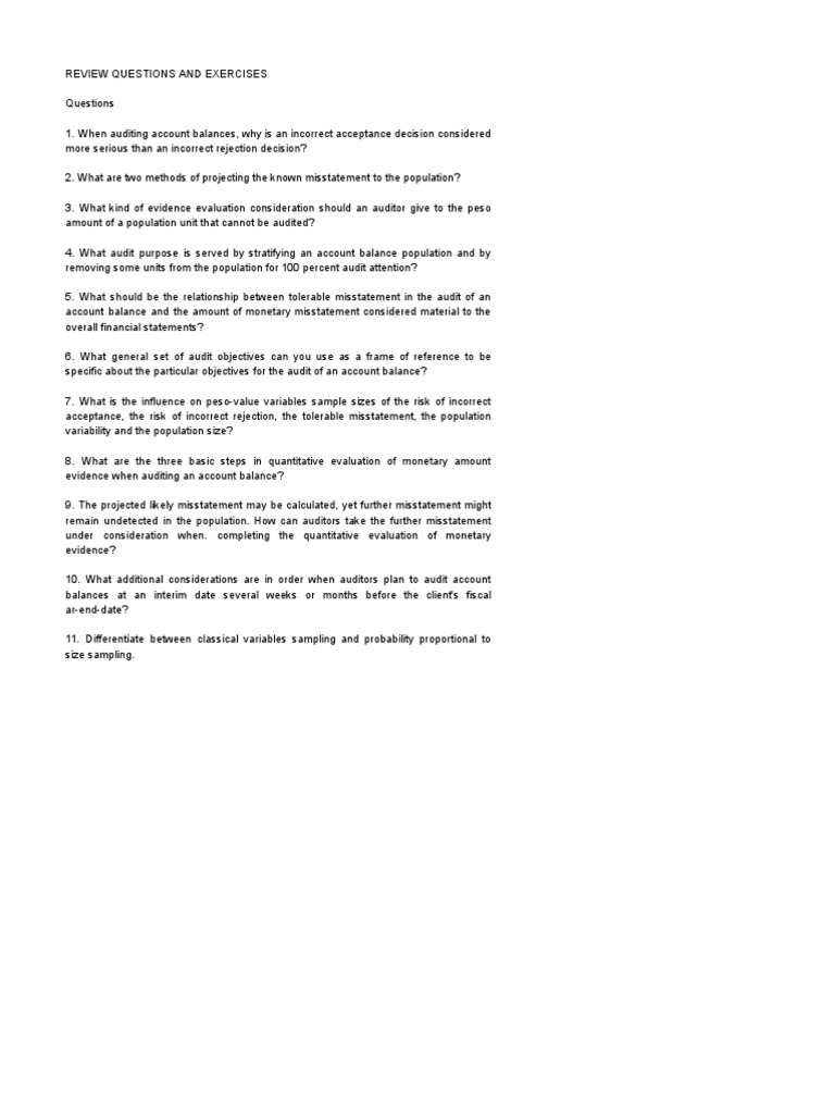 Chapter 17 Review Questions | PDF