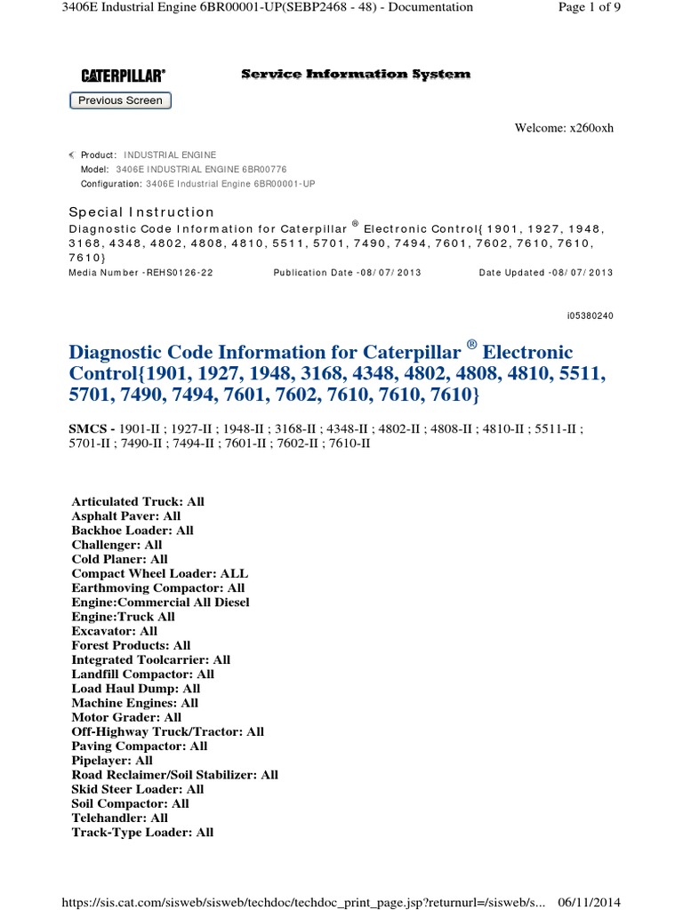 Codes | PDF | Loader (Equipment) | Manufactured Goods