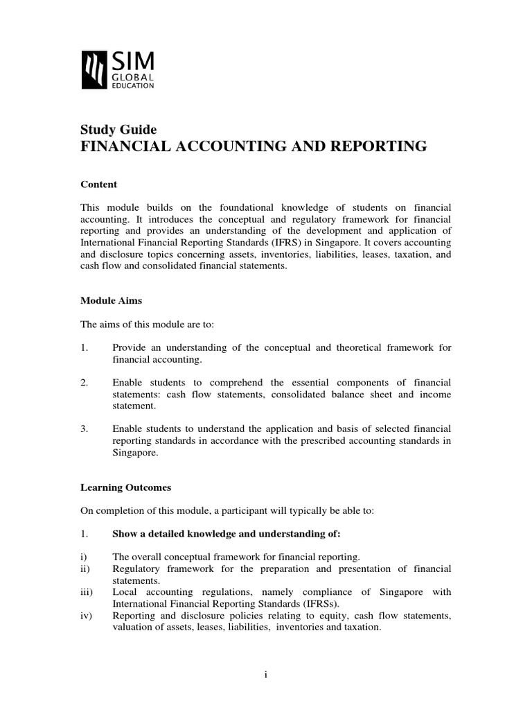 FAR Study Guide - Students Notes - Updated Jan 2020 | PDF ...