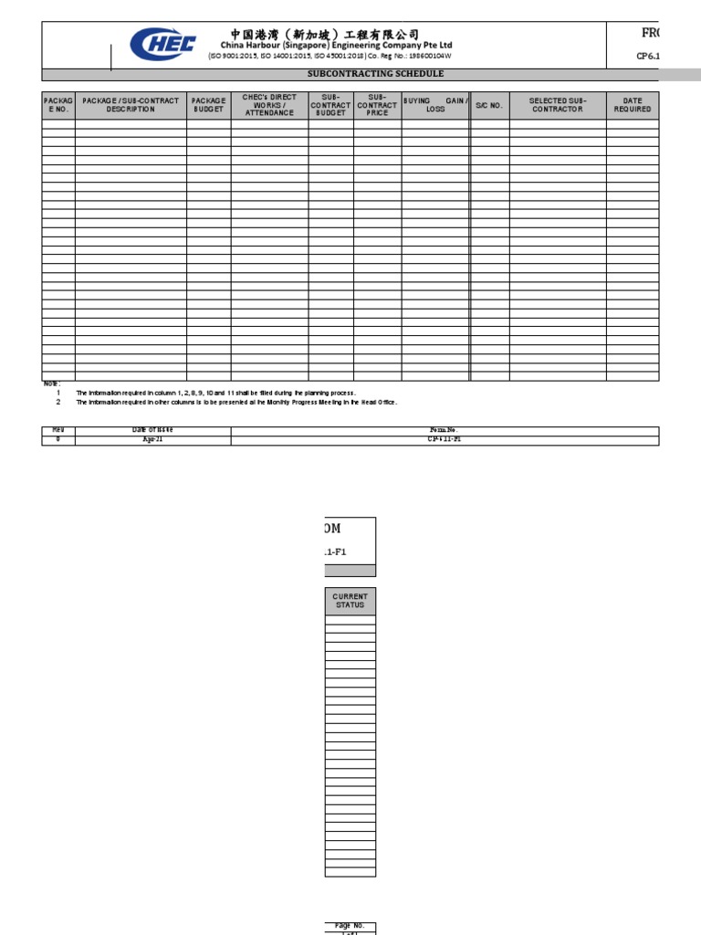 Form CP6.11-F1 | PDF | Technology & Engineering