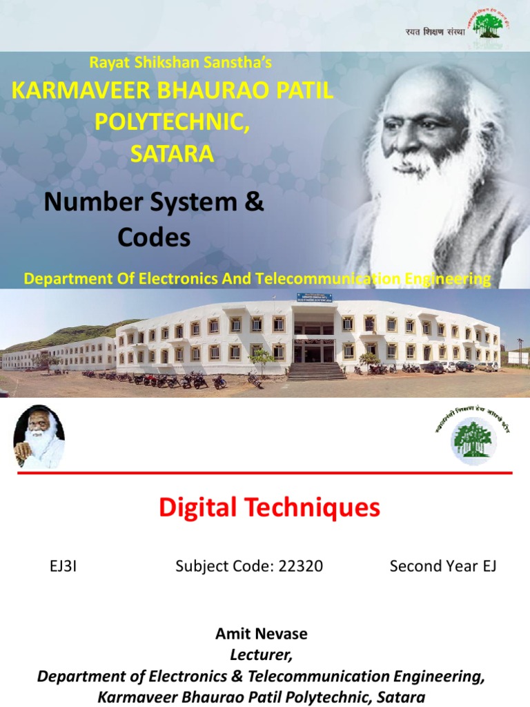 Number System and Codes | PDF | Digital Signal | Binary Coded Decimal