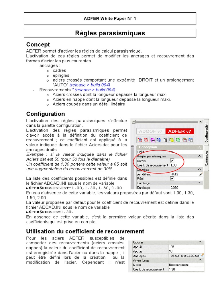 1-R - Gles Parasismiques | PDF | Acier