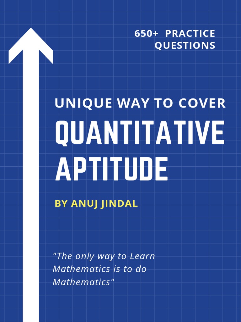 Quantitative Aptitude Book Compressed | PDF | Mathematics