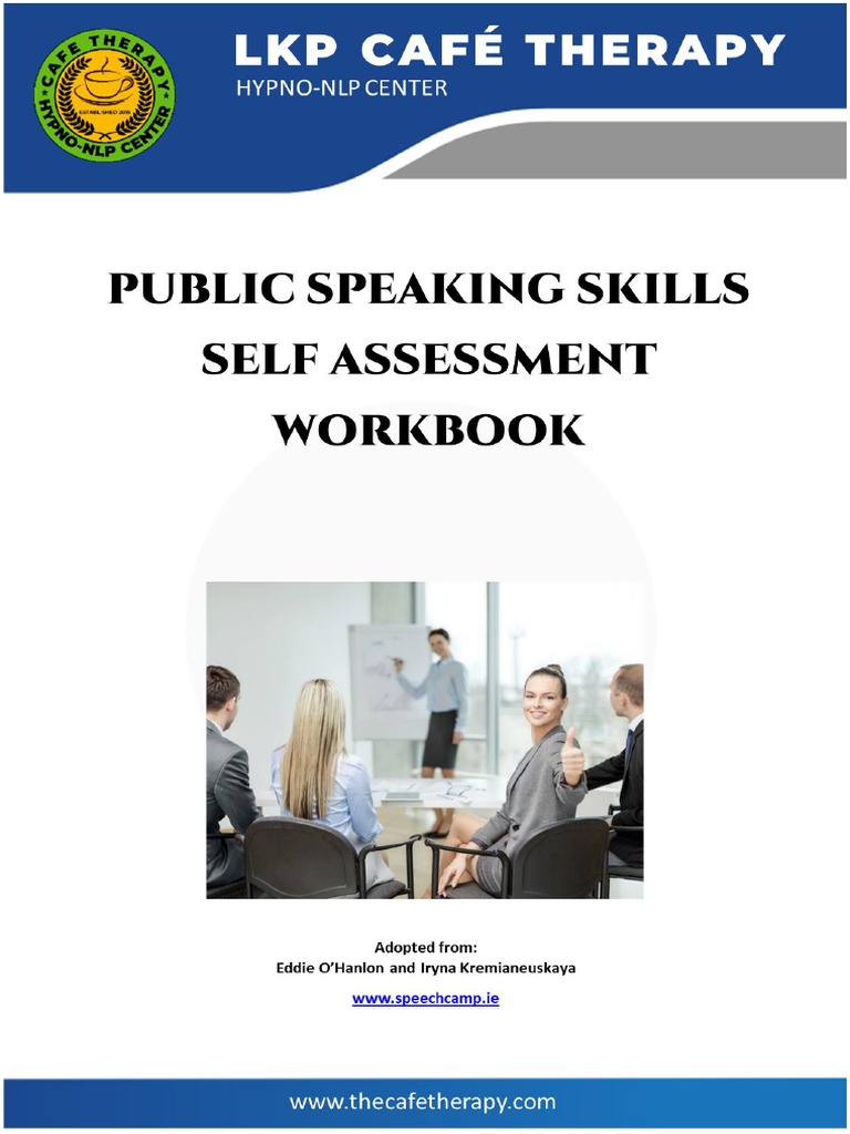 Public Speaking Self Assessment | PDF