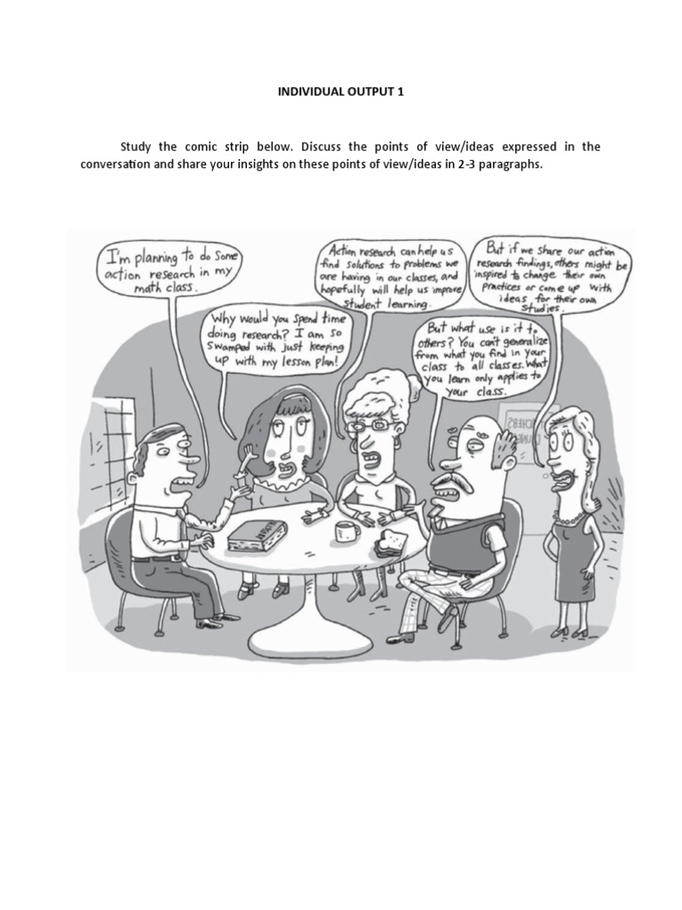 Comic Strip Reflection | PDF