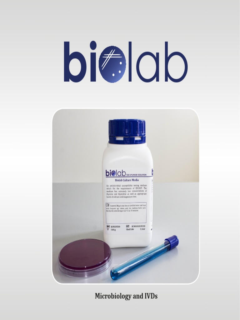Bi Lab: For Splendid Isolation | PDF | Growth Medium | Agar