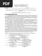 Kalinisan at Kaayusan Sa Pamayanan | PDF