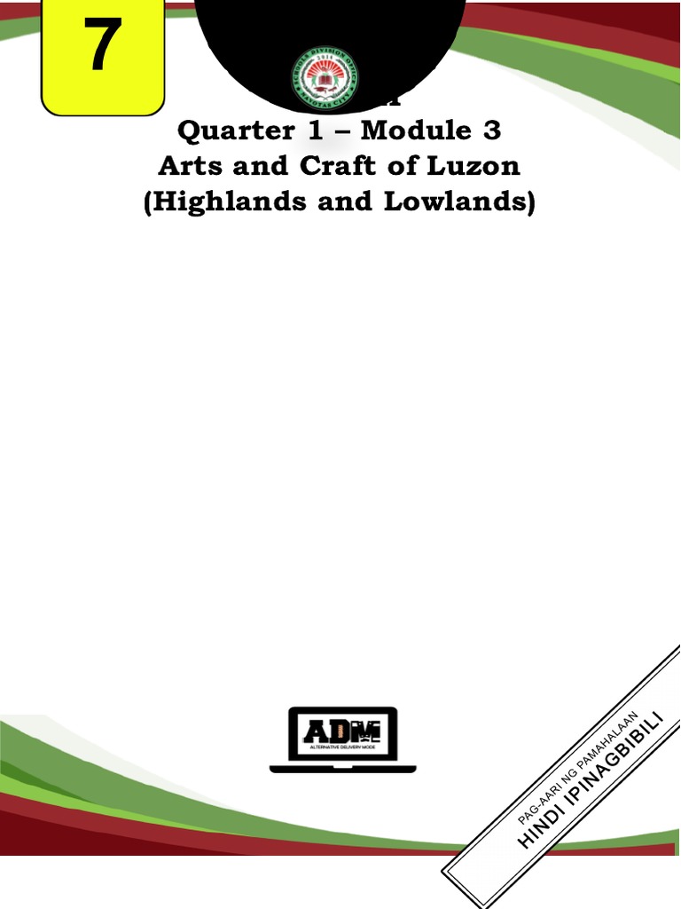3 ADM ART Grade 7 Module 3 | PDF | Learning