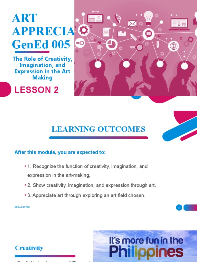 Lesson 2 Creativity Imagination And Expression Tobias Pdf