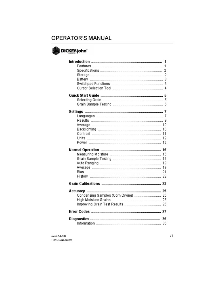 Mini Gac Manual | PDF | Calibration | Analog To Digital Converter