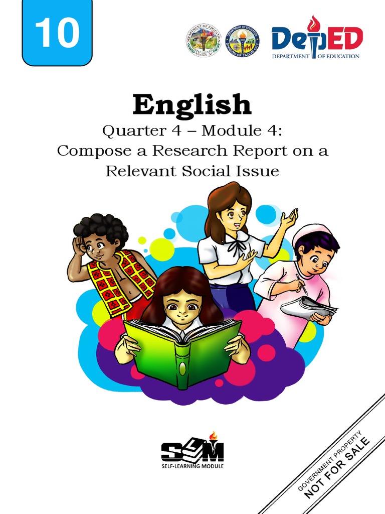 English 10 Q4 Module 4 | PDF | Data | Cognition