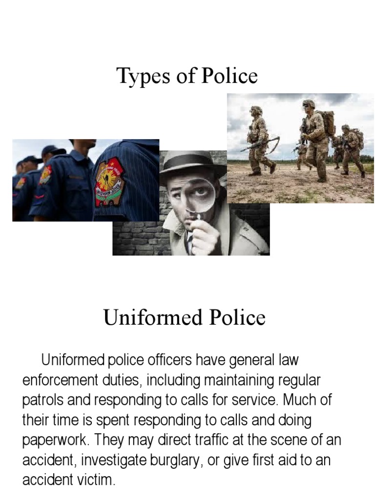Types of Police | PDF | Social Science