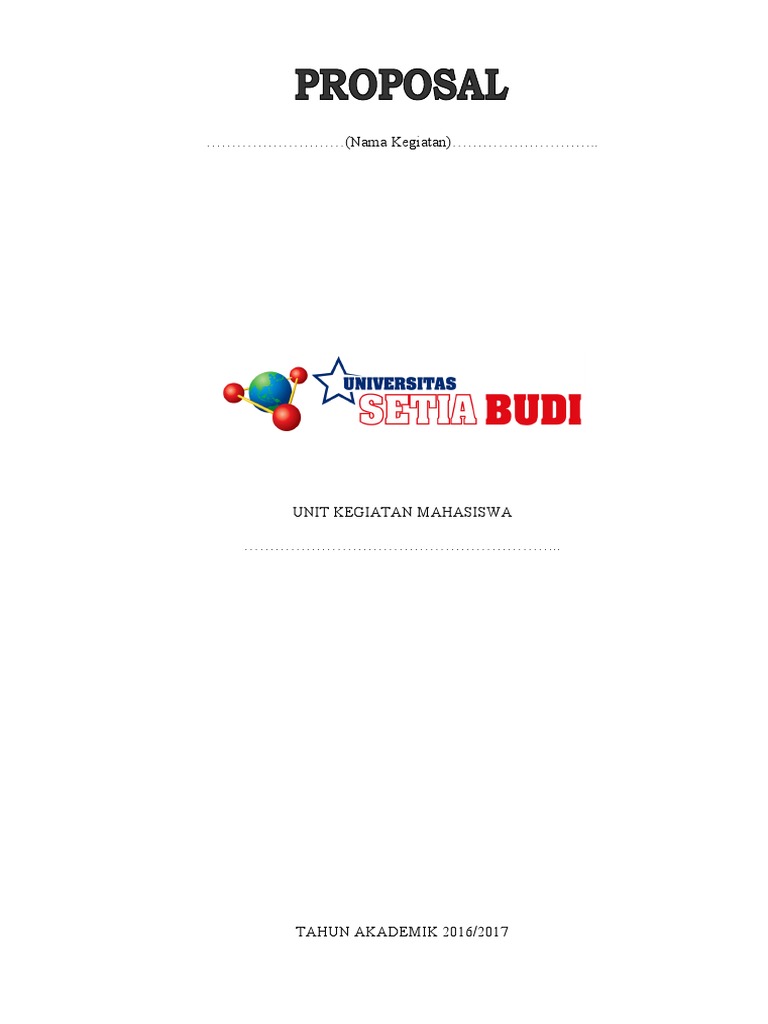 4 Format Proposal Ukm | PDF