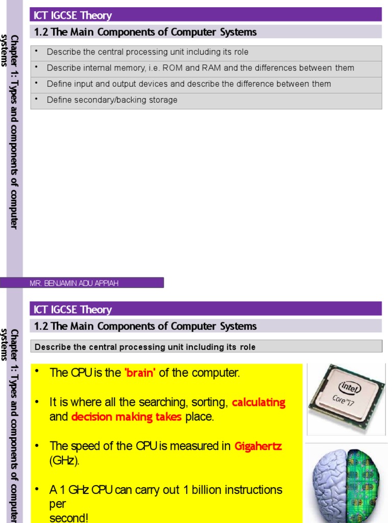 1.2 The Main Components of Computer Systems | Download Free PDF | Computer Data Storage | Random ...
