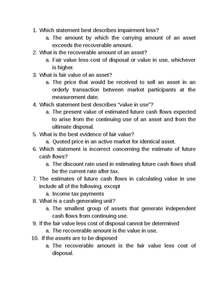 Accounting Plus Reviewer | PDF | Intangible Asset | Fair Value