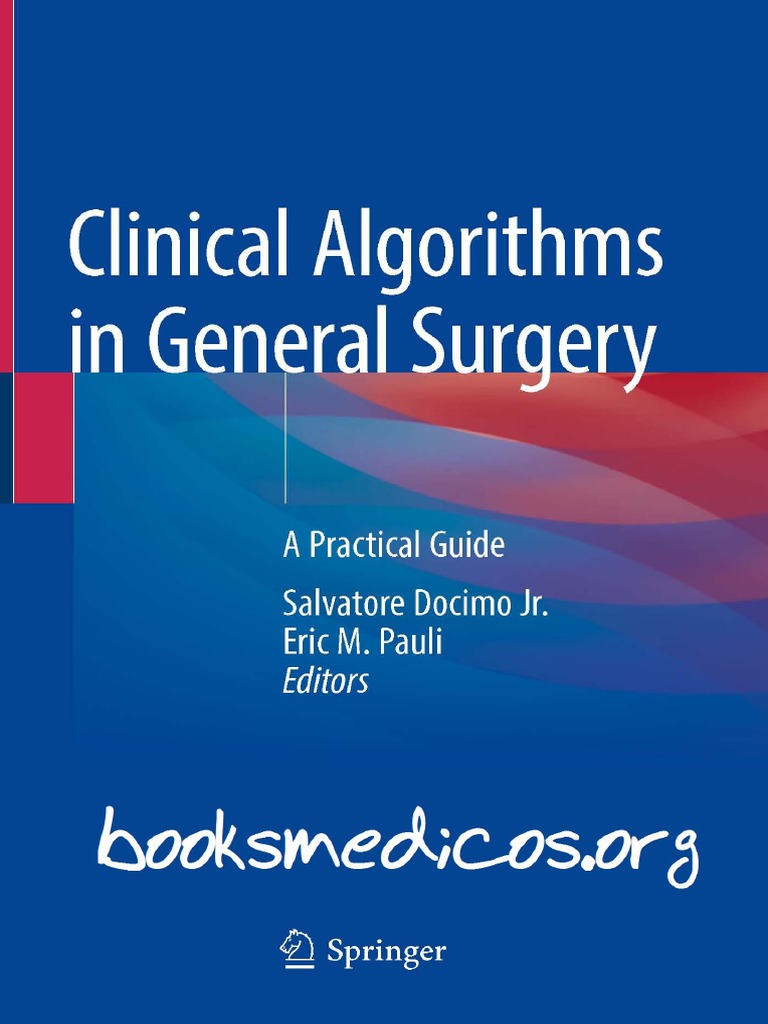 0 Clinical Algorithms in General Surgery A Practical Guide | PDF ...
