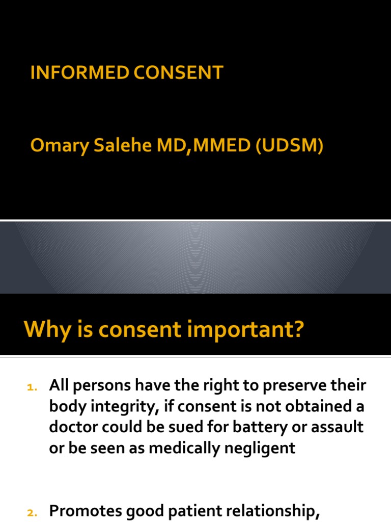 Informed Consent Explained | PDF