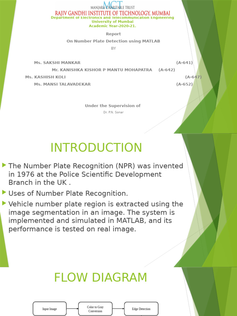 IPMV MINI PROJECT (Autosaved) | PDF | Toll Road | Computer Science