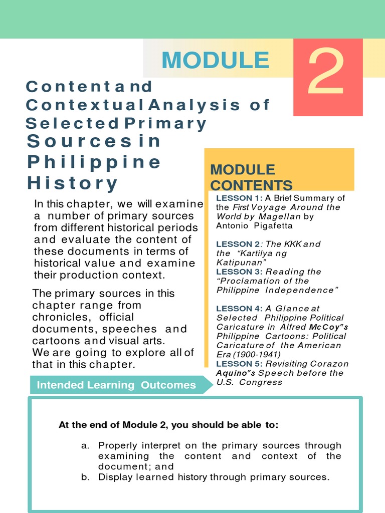 Analysis of Philippine Primary Sources | PDF | Corazon Aquino | Philippines