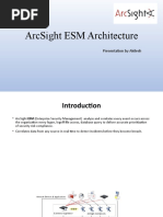 ArcSight Architecture | PDF | Databases | Computer Network