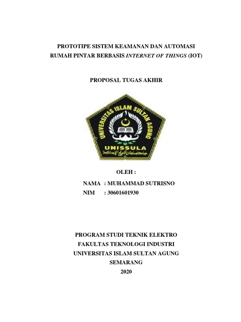 Contoh Proposal Ta | PDF