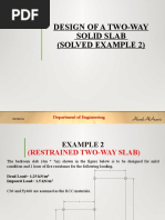 Design and Analysis Examples For Slab by Yield Line Method | PDF | Triangle | Mechanical Engineering