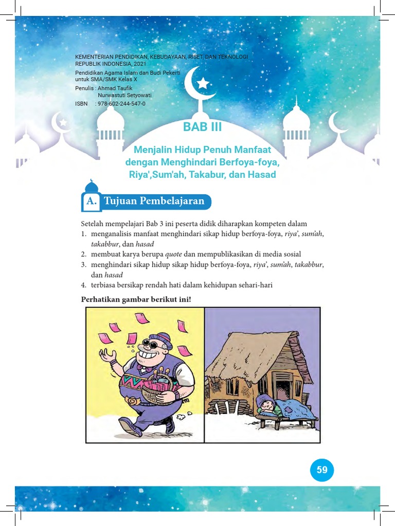 Bab 3 Menjalani Hidup Penuh Manfaat Dengan Menghindari Berfoya - Foya ... Bab 3 Menjalani Hidup Penuh Manfaat Dengan Menghindari Berfoya - Foya ...